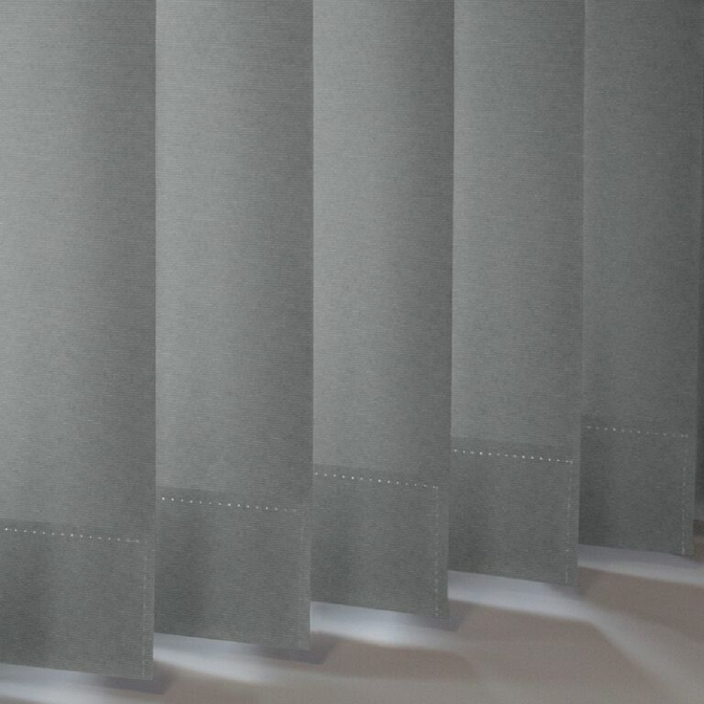 VALE 127mm Vertical Blind | Palette-Ultimate Grey